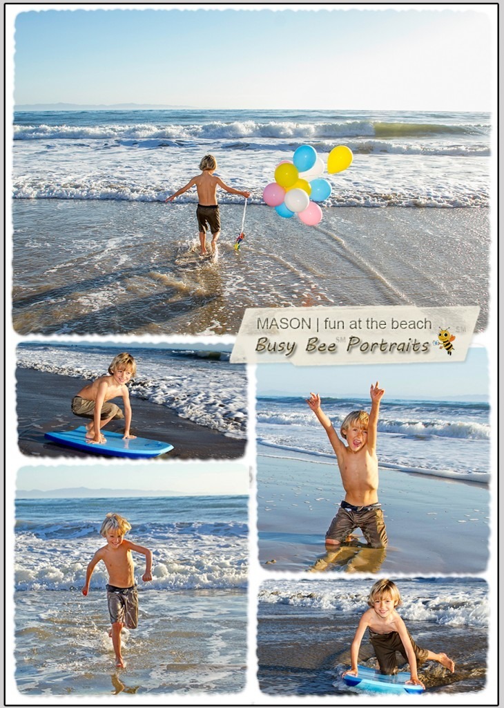 Fun At The Beach... A Mini Photo Session Santa Barbara, CA - BUSY BEE ...